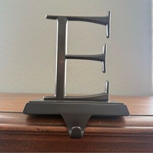 Pottery Barn | Holiday | Pottery Barn Bronze Metal E Stocking Holder ...